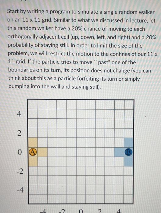 Solved Start by writing a program to simulate a single | Chegg.com