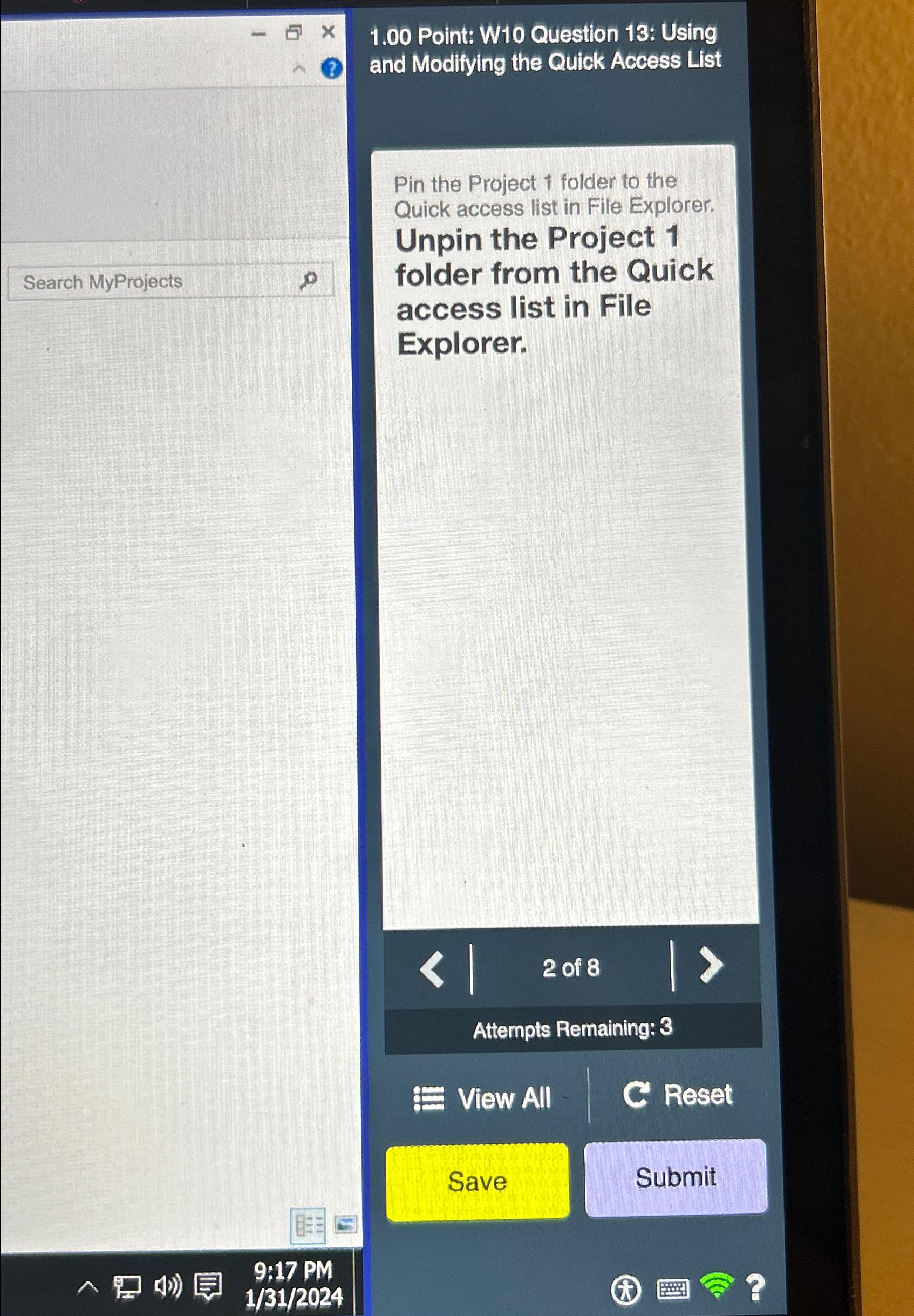 Solved 1.00 ﻿Point: W10 ﻿Question 13: Using and Modifying | Chegg.com
