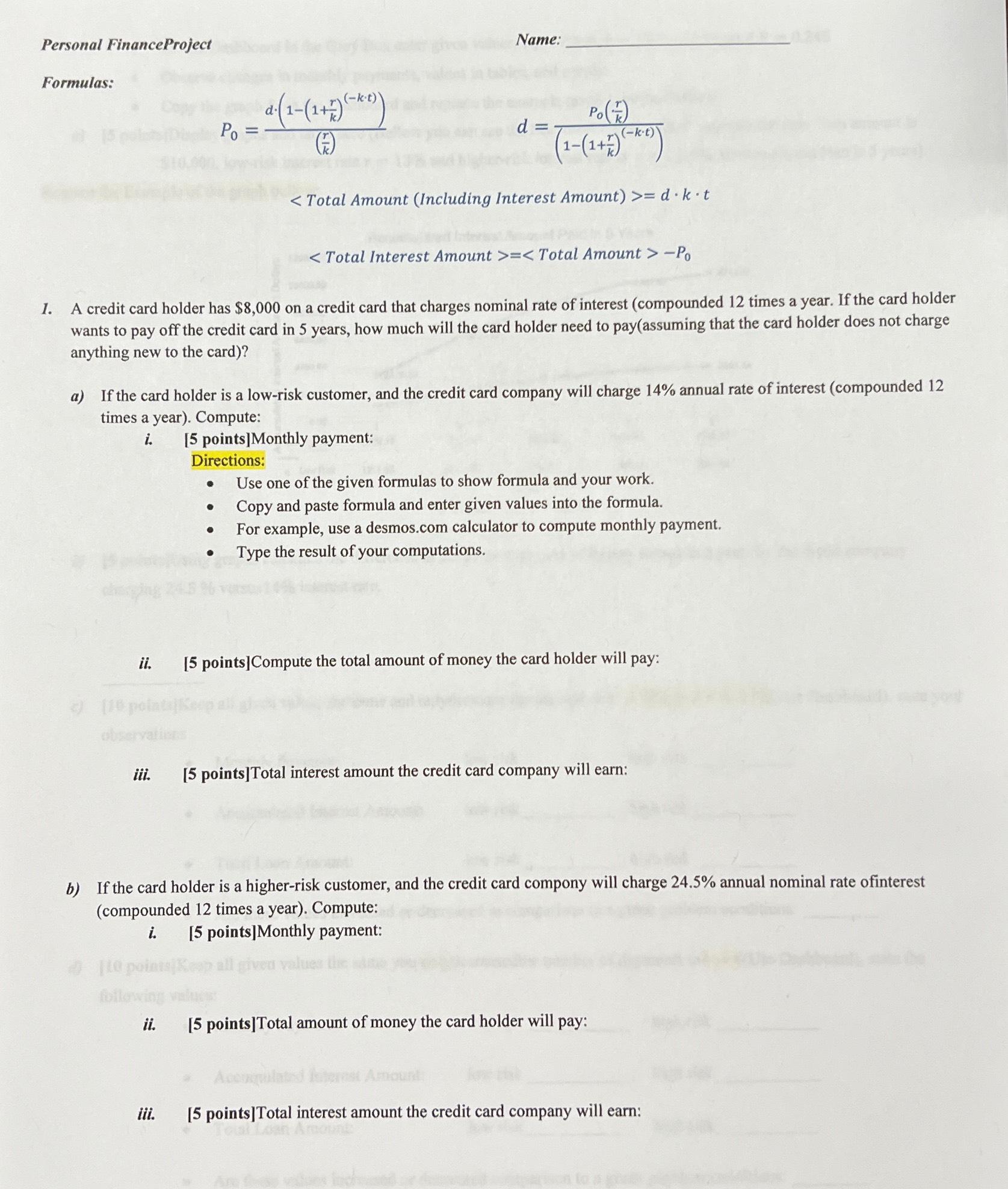 Solved Personal | Chegg.com