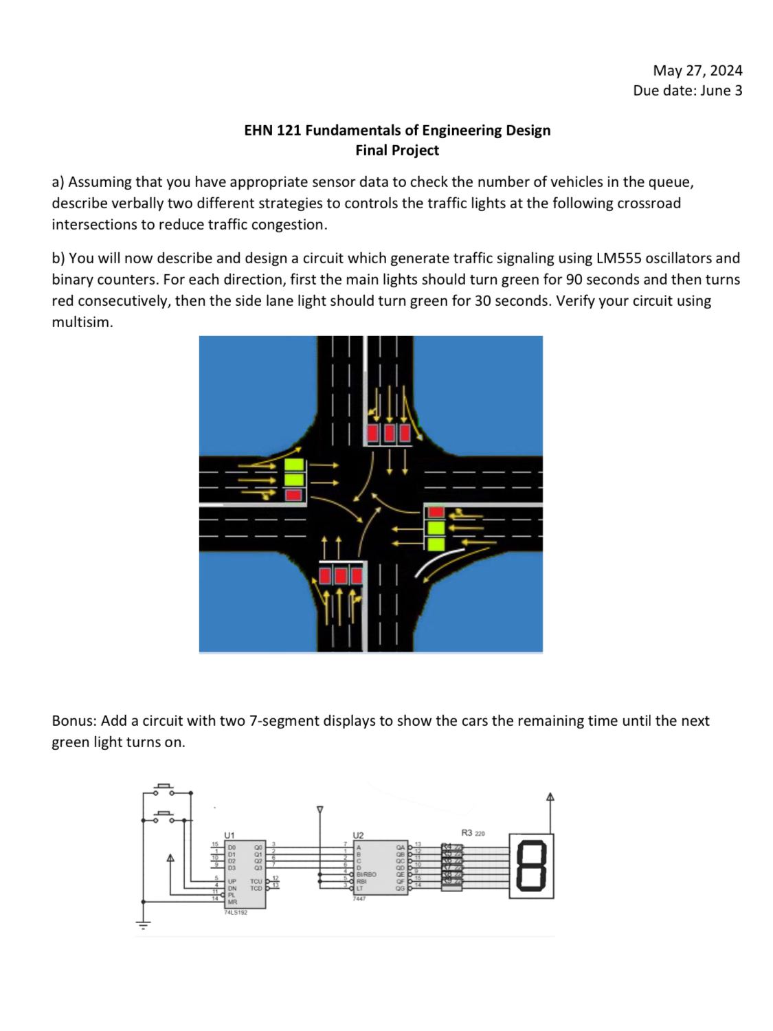 Solved May 27, 2024Due date: June 3EHN 121 ﻿Fundamentals of | Chegg.com