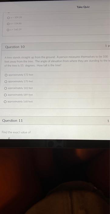 Solved Thke Quiz Question 10 A Atree sainids straight up | Chegg.com