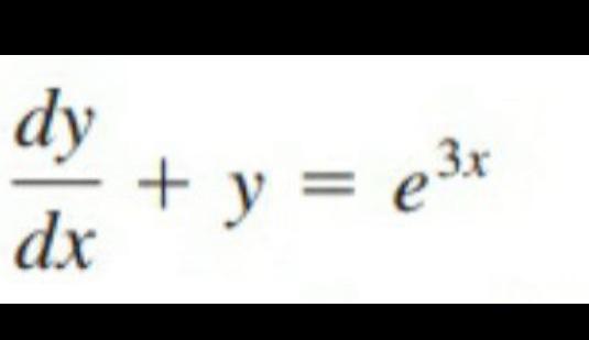 Solved dy dx + y = ex | Chegg.com
