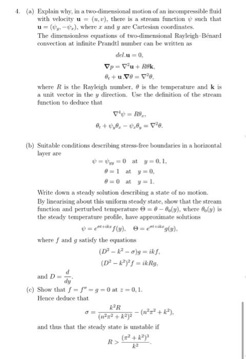 Solved (a) Explain why, in a two-dimensional motion of an | Chegg.com