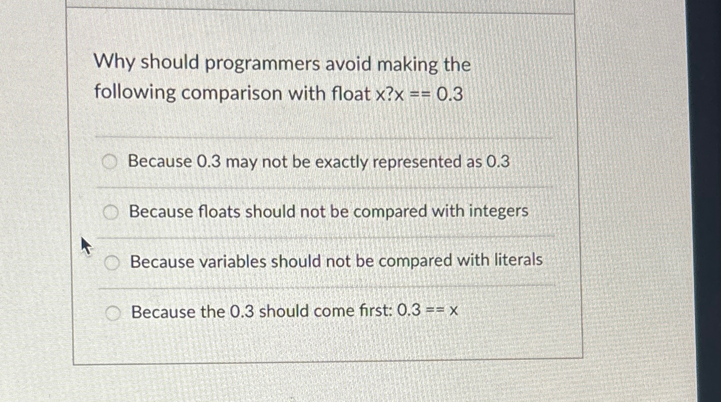 Why Should Programmers Avoid Making The Following 