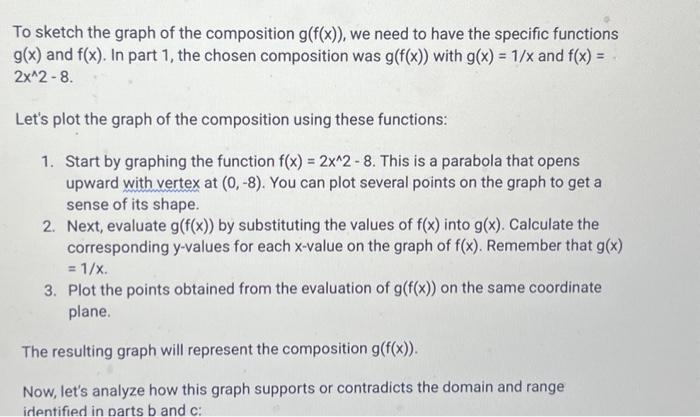 Use your graphing calculator to graph the composition | Chegg.com