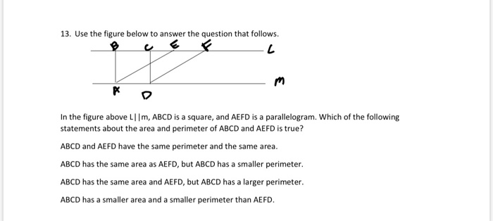 Solved 13. Use the figure below to answer the question that | Chegg.com