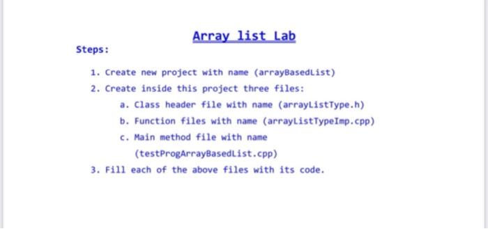 Solved 1. Write a public member function in arrayListType | Chegg.com