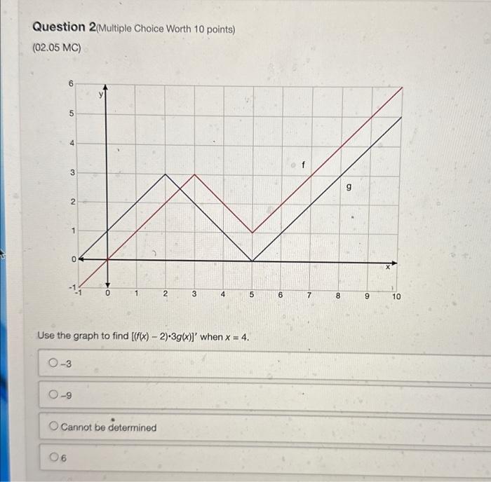 Solved Question 2 (Multiple Choice Worth 10 points) (02.05 | Chegg.com