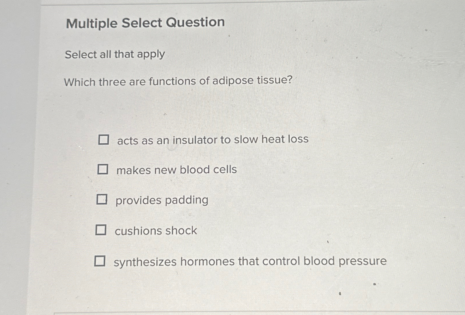 Solved Multiple Select QuestionSelect all that applyWhich | Chegg.com
