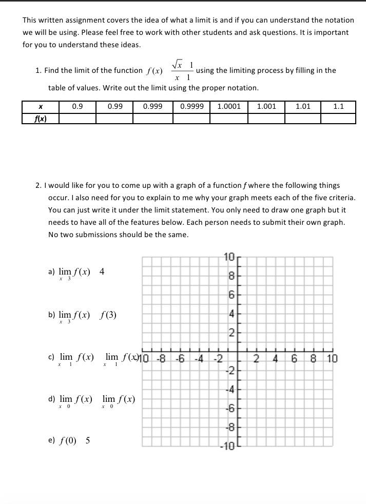 This written assignment covers the idea of what a | Chegg.com