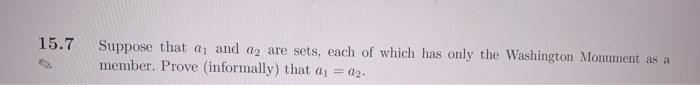 Solved language, proof, and logic 15.7 help! | Chegg.com