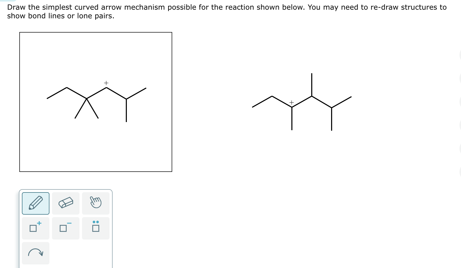 Solved Draw the simplest curved arrow mechanism possible for | Chegg.com
