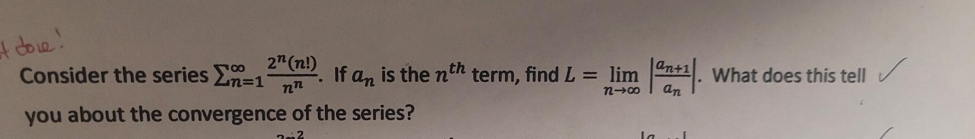 Solved Consider the series \\( \\sum_{n=1}^{\\infty} | Chegg.com
