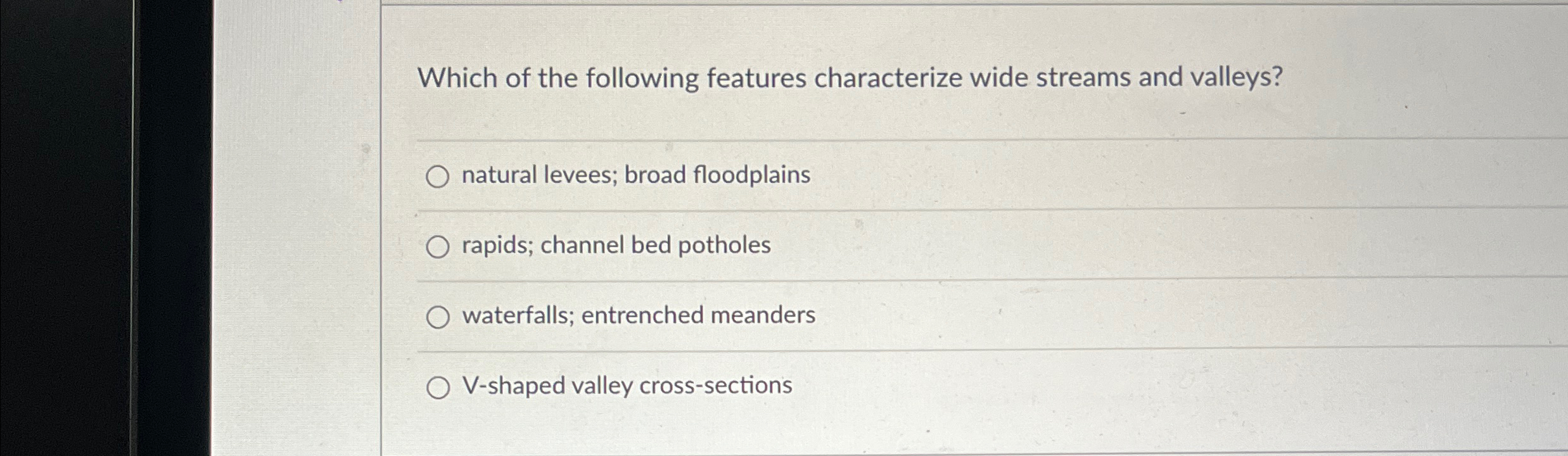 Solved Which of the following features characterize wide | Chegg.com