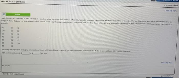 Solved 9t on thnfidelem inervil | Chegg.com