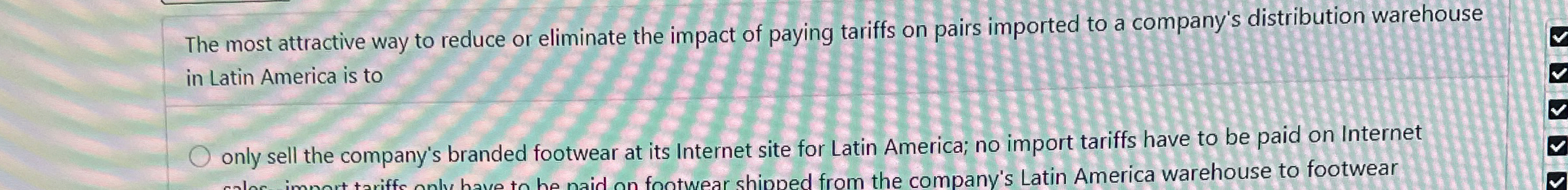 Solved The most attractive way to reduce or eliminate the | Chegg.com