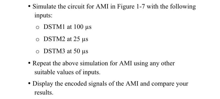 6. Alternate Mark Inversion (AMI) Alternate mark | Chegg.com