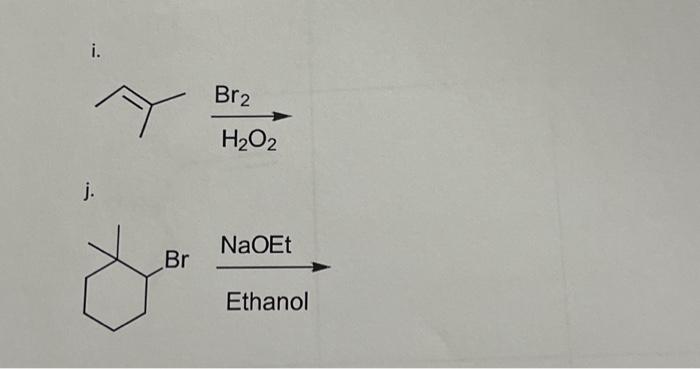 Solved j. NaOEt Ethanol | Chegg.com
