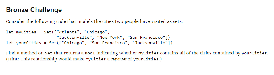 Solved in swift code please | Chegg.com