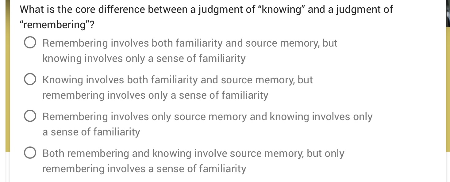 Solved What is the core difference between a judgment of | Chegg.com