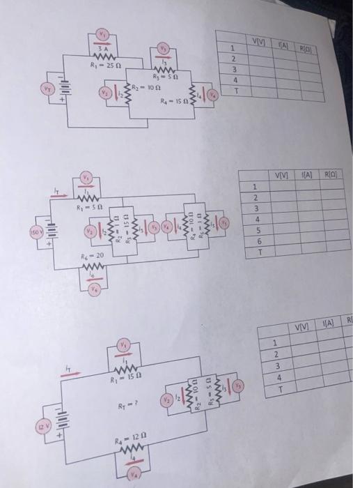 Solved MM A 3A w R, - 25 1 2 3 4 T R3 - 5 R102 R-15 리 VM MA) | Chegg.com