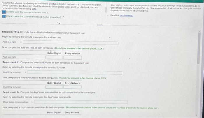 Solved Data table Selected income statement data for the | Chegg.com