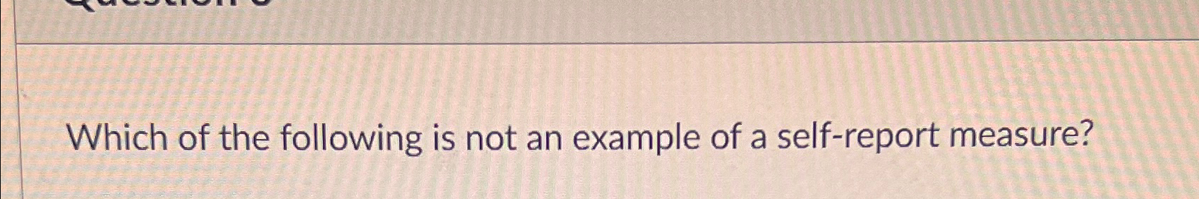 Solved Which of the following is not an example of a | Chegg.com