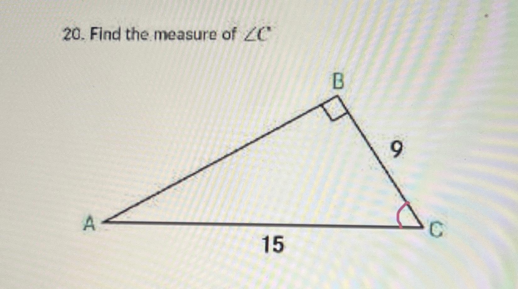 Solved Find the measure of ??C ' | Chegg.com