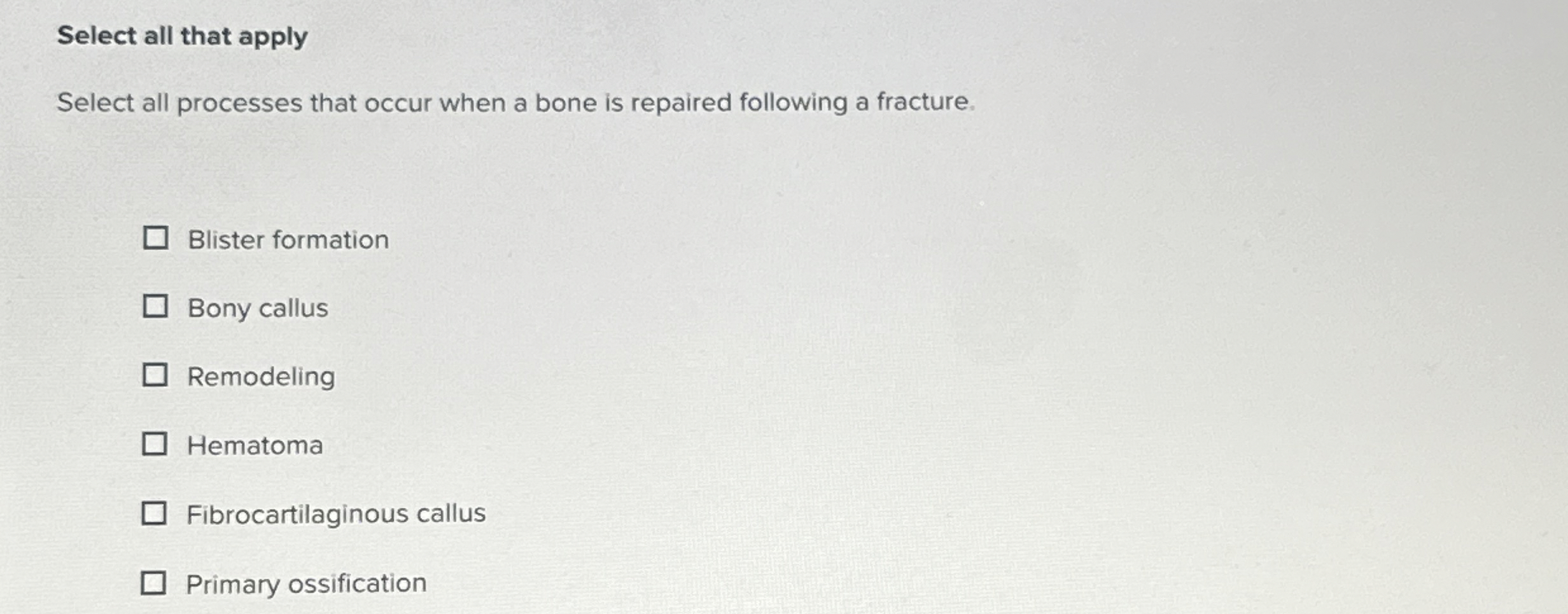 Solved Select all that applySelect all processes that occur | Chegg.com
