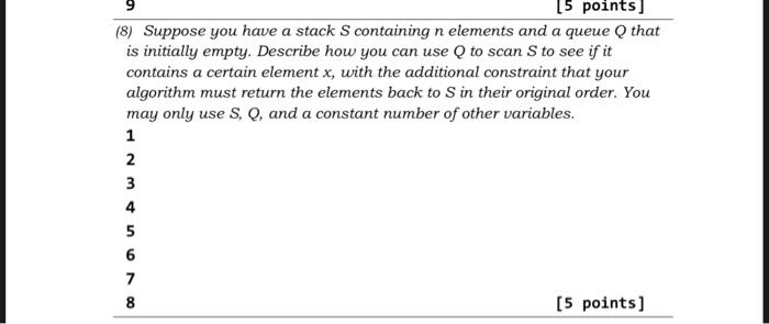 Solved (7) Suppose you have three nonempty stacks A,B,&C. | Chegg.com