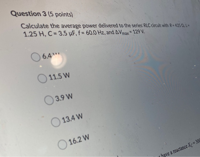 Solved Question 3 (5 points) Calculate the average power | Chegg.com Solved Question 3 (5 points) Calculate the average power | Chegg.com