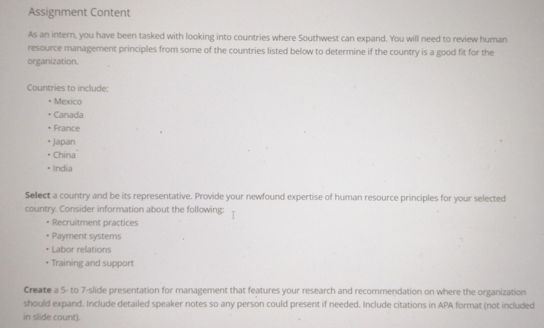 Solved As an intern, you have been tasked with looking into | Chegg.com