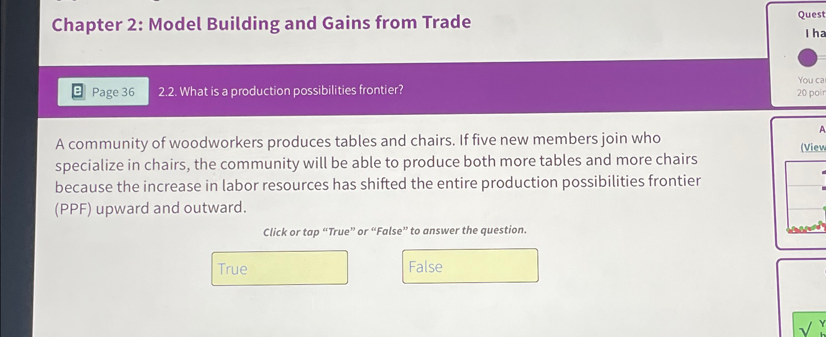 Solved Chapter 2: Model Building and Gains from Trade2.2. | Chegg.com