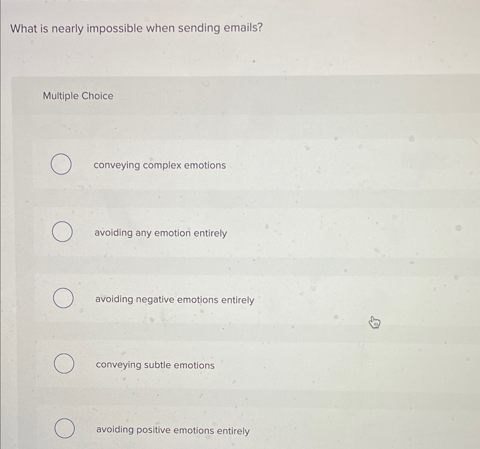 Solved What is nearly impossible when sending | Chegg.com