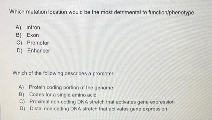 Solved Which of the following are features of DNA A) Single | Chegg.com