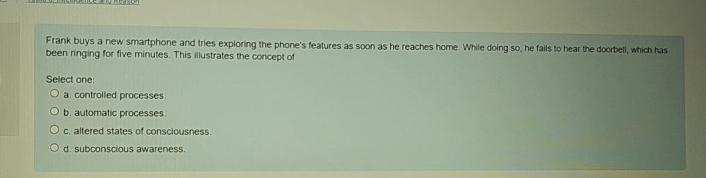 Solved Frank buys a new smartphone and tries exploring the | Chegg.com