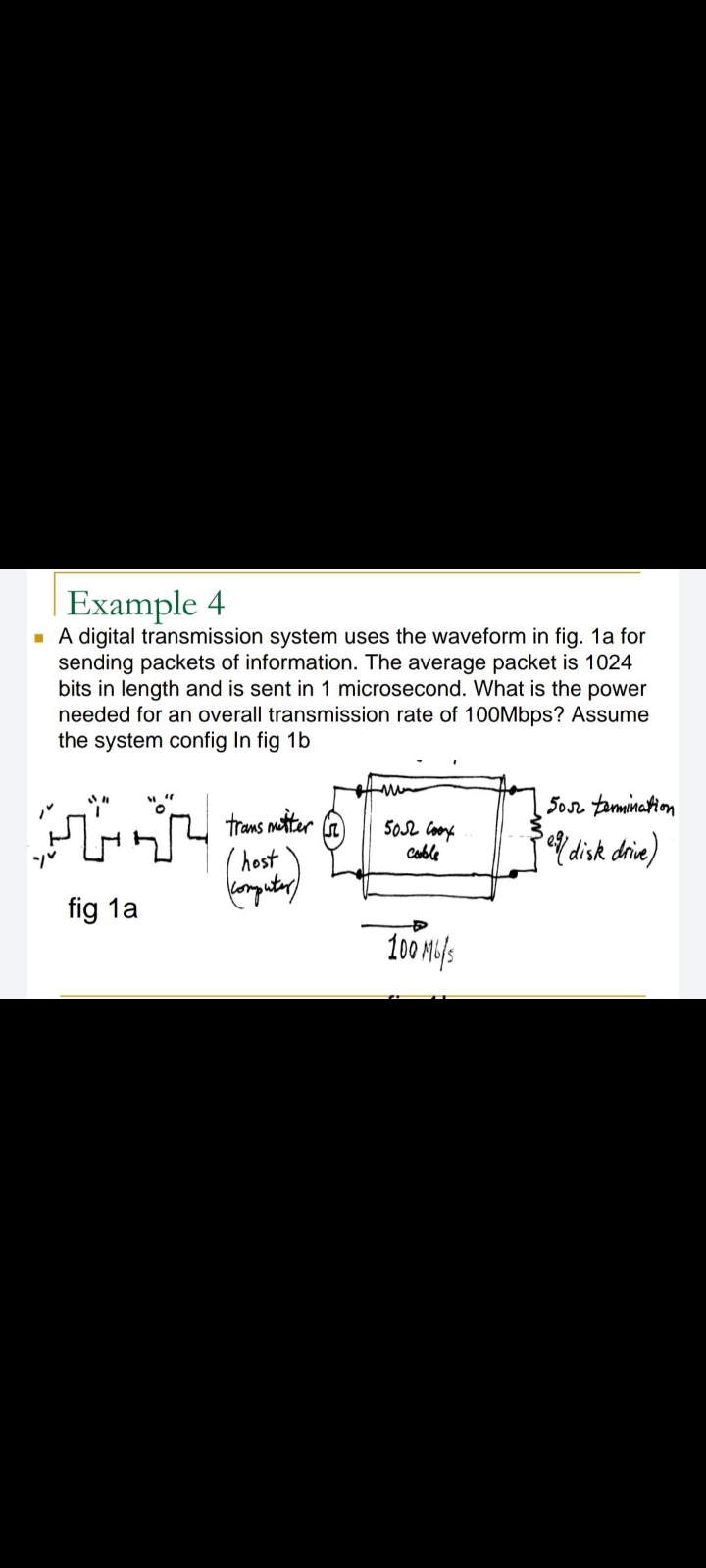 Example 4A digital transmission system uses the | Chegg.com