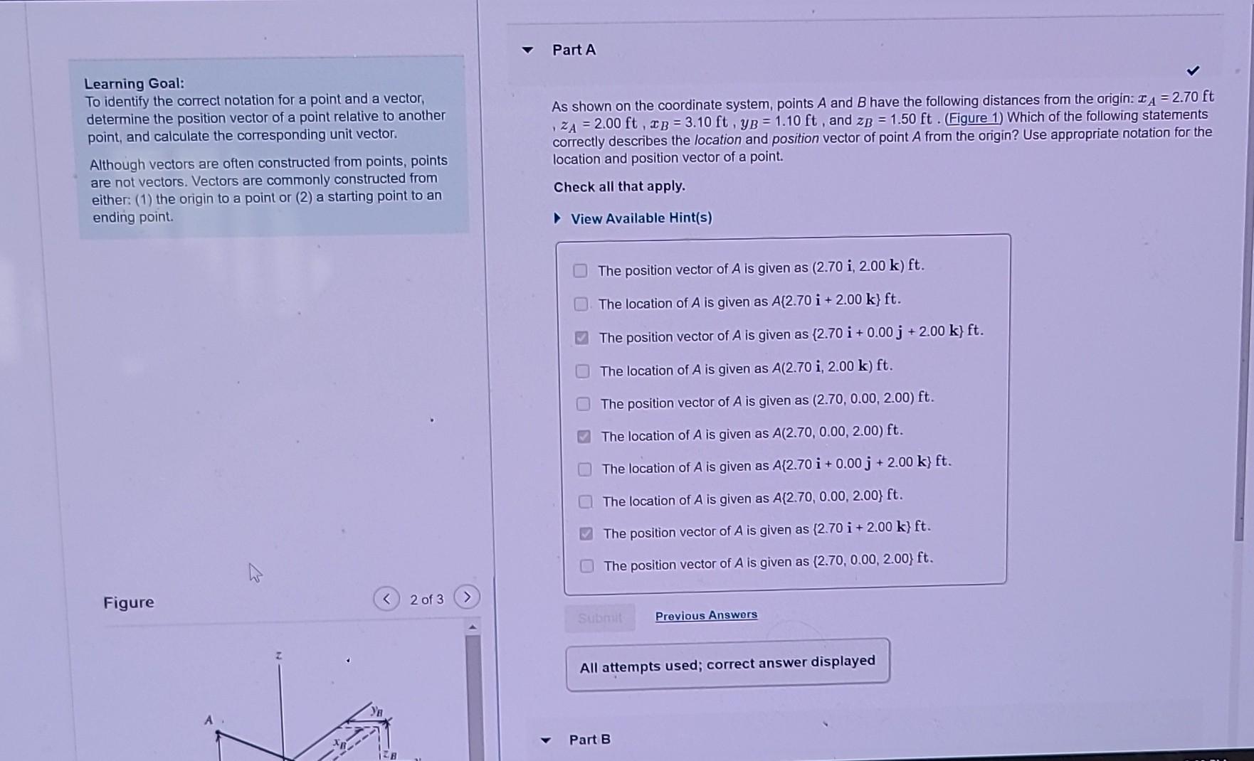 Solved Learning Goal: To identify the correct notation for a | Chegg.com