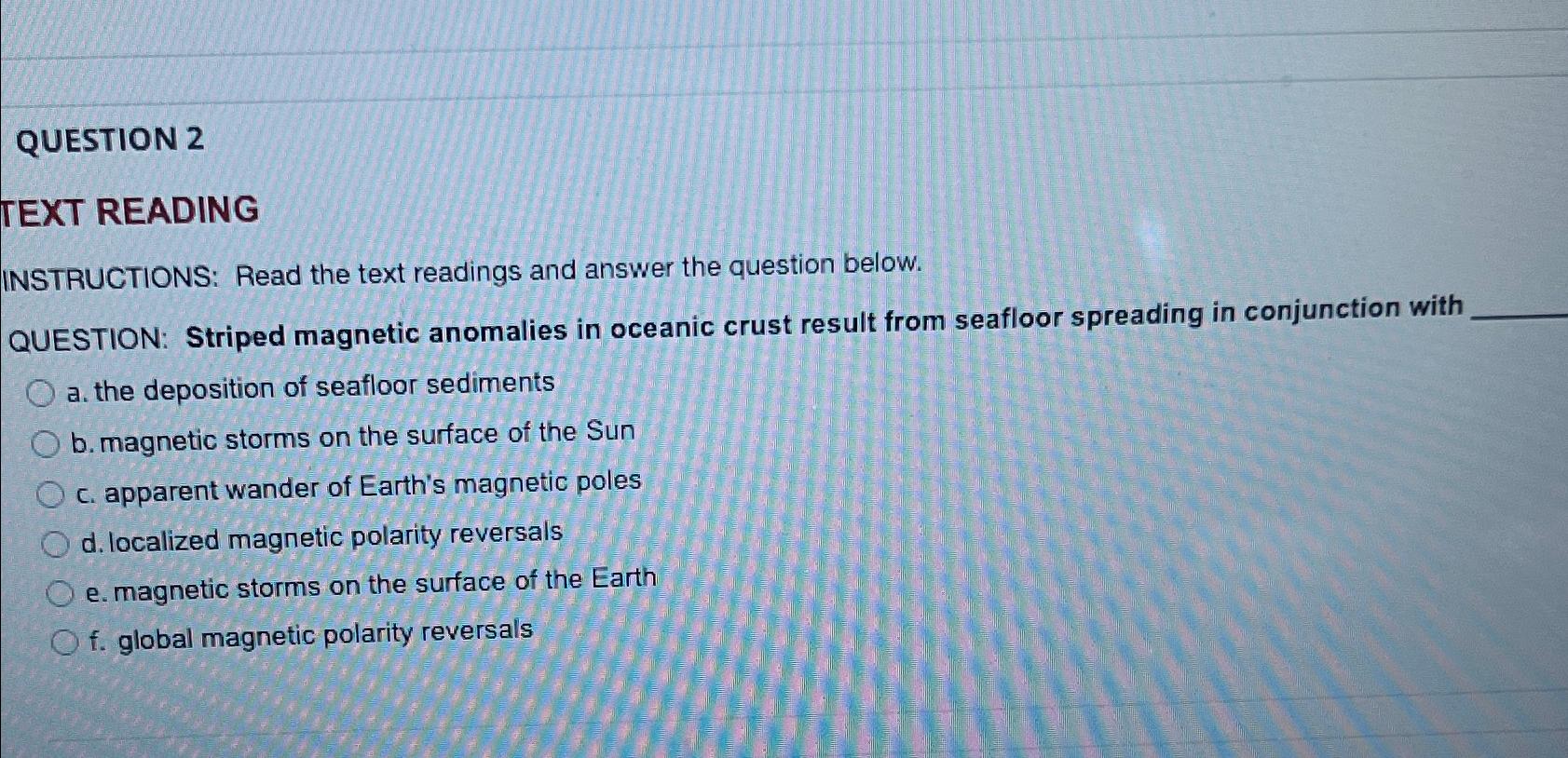 Solved QUESTION 2TEXT READINGINSTRUCTIONS: Read the text | Chegg.com