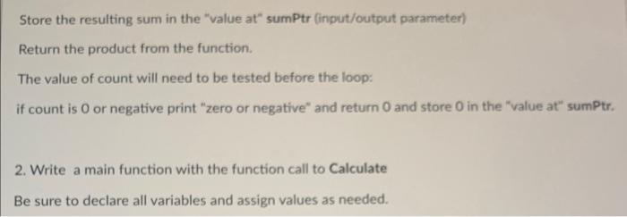 Solved This question has 2 parts: For this question write | Chegg.com