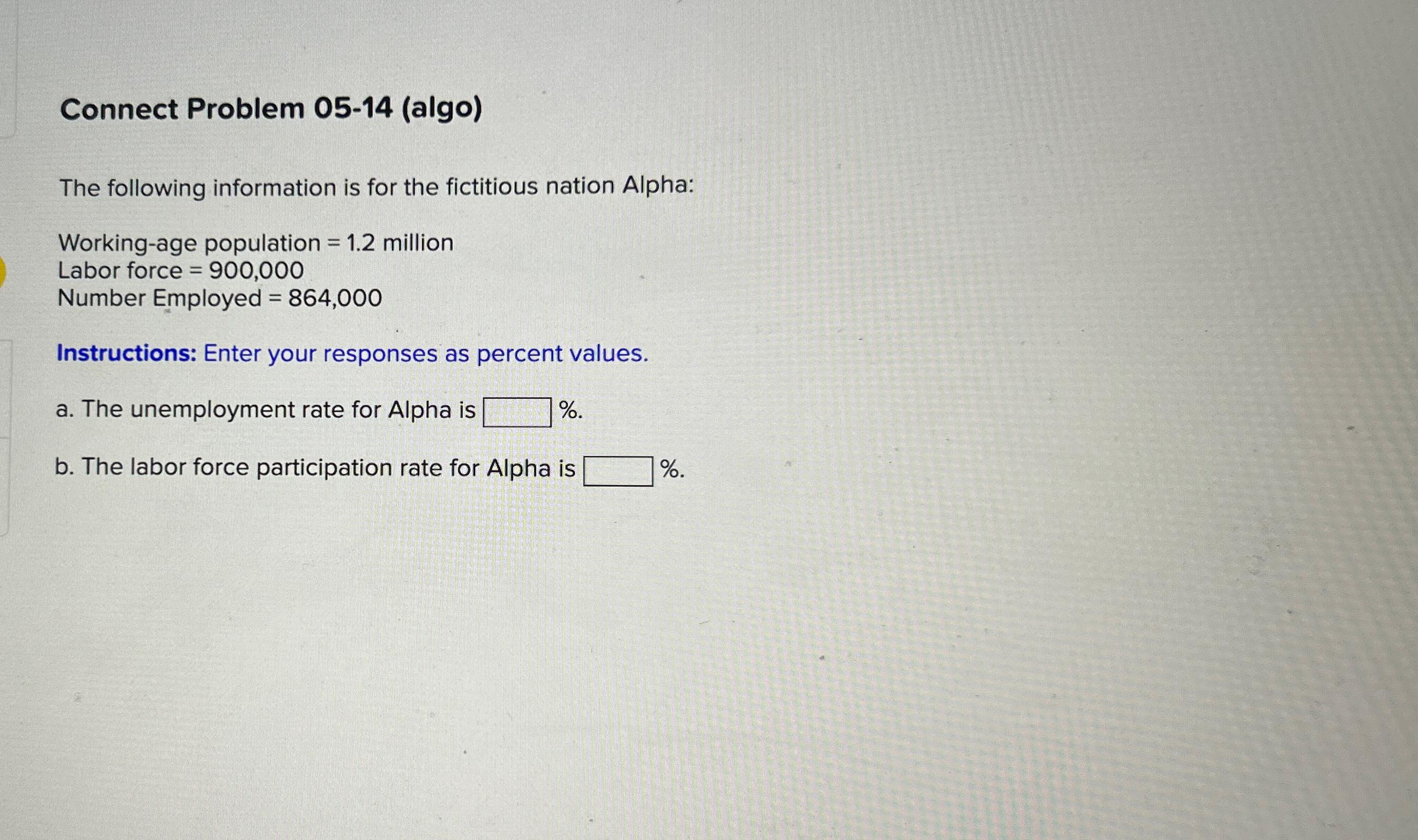 Solved Connect Problem 05-14 (algo)The following information | Chegg.com