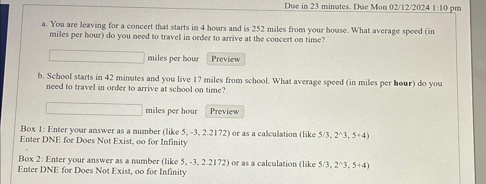 Solved Due in 23 ﻿minutes. Due Mon 02/12/2024 1:10 ﻿pma. | Chegg.com