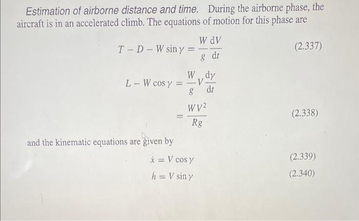 2.28 Show that the reduction in takeoff ground run in | Chegg.com