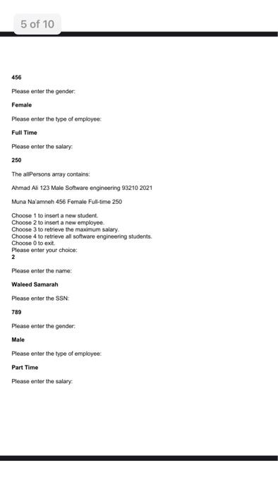 Solved Q1) Write a java program with the following steps: 1- | Chegg.com