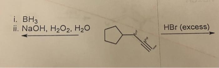 Solved what are the major products for the following | Chegg.com