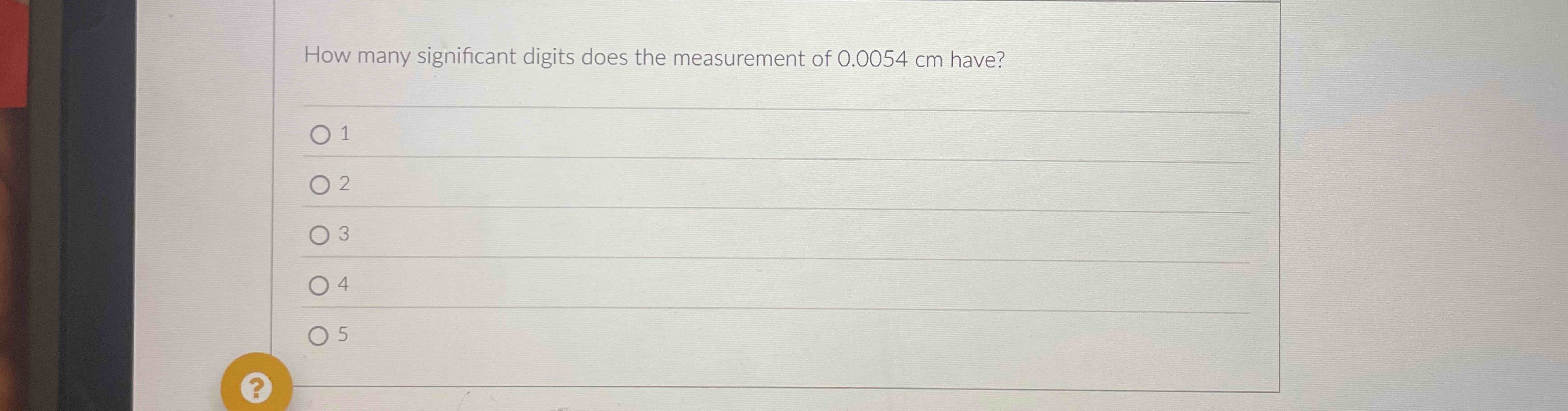 How many significant digits does the measurement of | Chegg.com