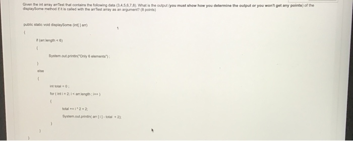 Solved Write a method called average that accepts a double | Chegg.com