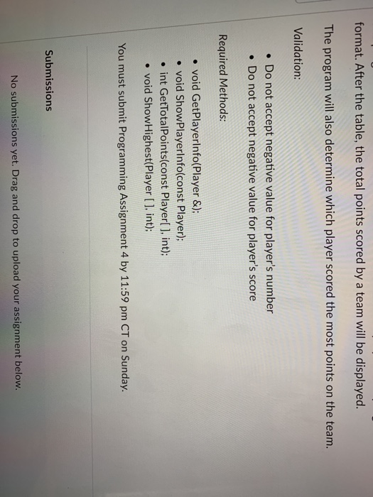 Solved Programming Assignment 4 v Instructions Create a | Chegg.com