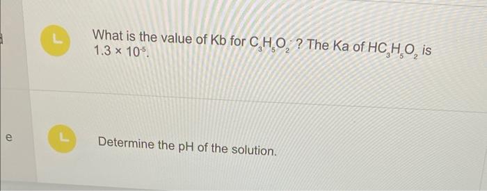 Solved A solution is made by dissolving 21.1 g of LiC3H5O2 | Chegg.com