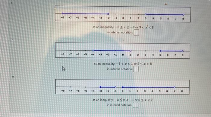 Solved Interval Notation: Problem 3 (1 point) Consider the | Chegg.com